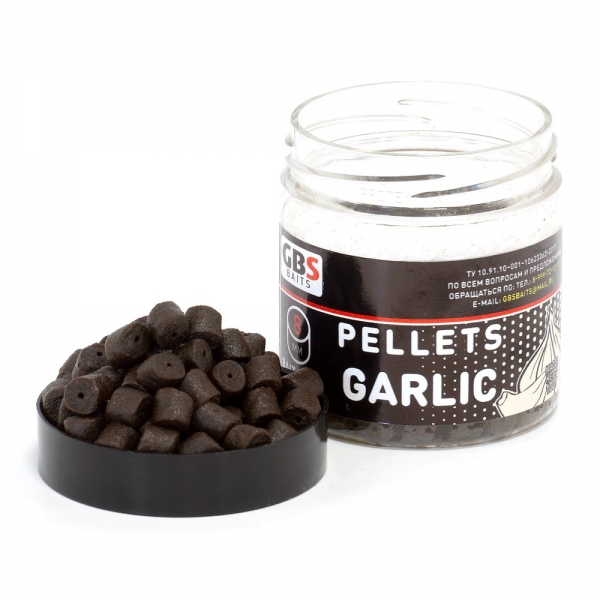 Пеллетс GBS Baits 14мм 100г Garlic купить в интернет-магазине Papafish.by!